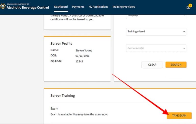 California RBS Certificación de Capacitación | Solo $11.99